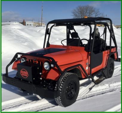 Jeep minier • Équipements Gélinas